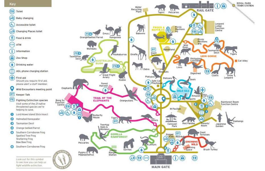メルボルン動物園 (Melbourne Zoo) | 見どころ＆楽しみ方 - メルボニーズ